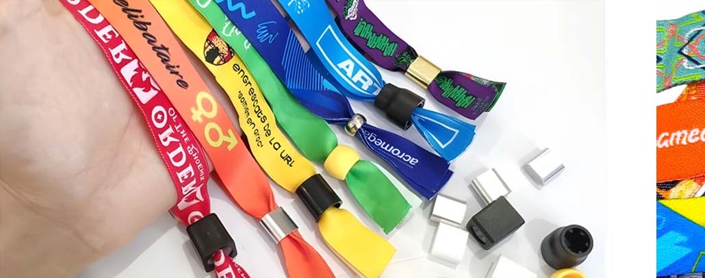 Custom Cloth Wristbands for Events | 4inLanyards