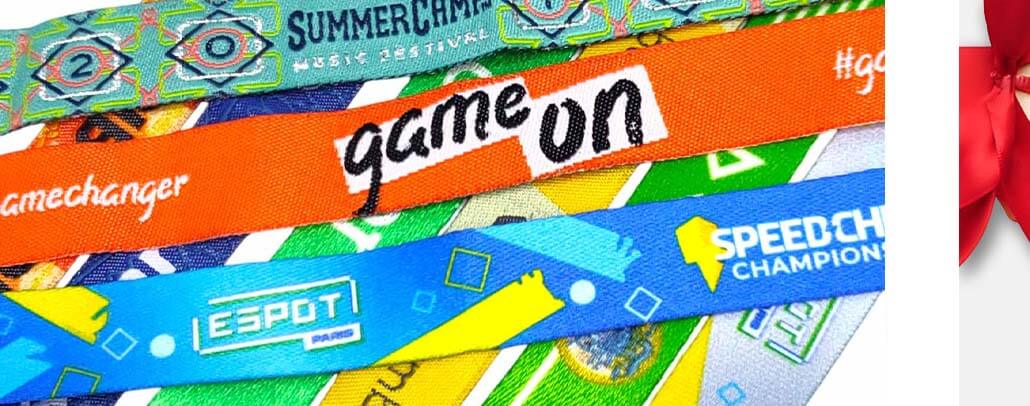 Custom Cloth Wristbands for Events | 4inLanyards