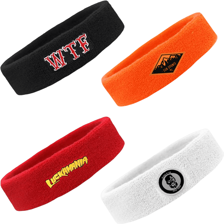 Custom Headbands | Custom Sweatbands Bulk from $2.59
