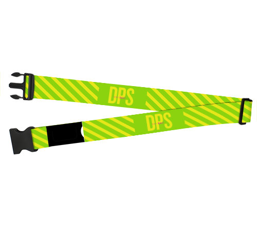 Sublimated & Woven Custom Luggage Straps Bulk $5.99