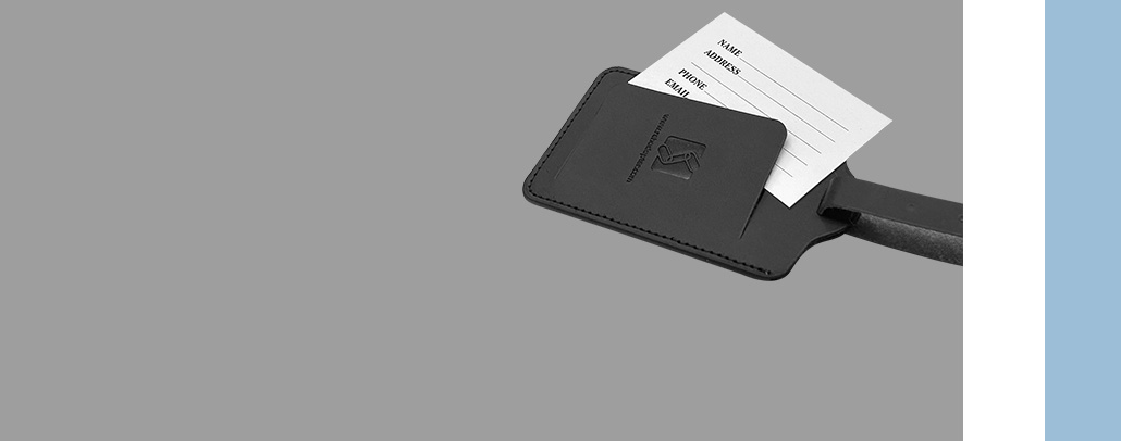 Custom Luggage Tags Bulk from $4.25 | 4inLanyards®