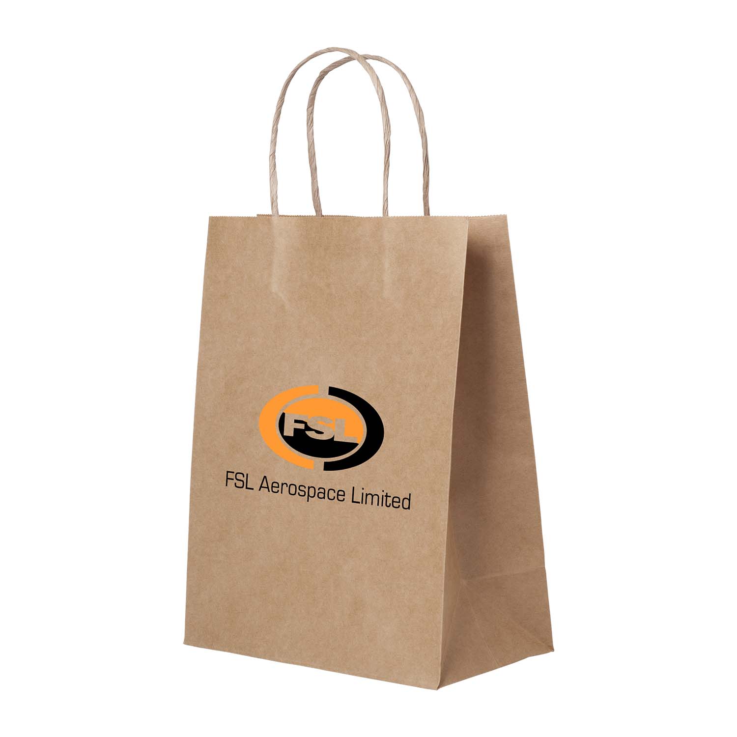 Recycled Custom Paper Bags Wholesale from $0.79