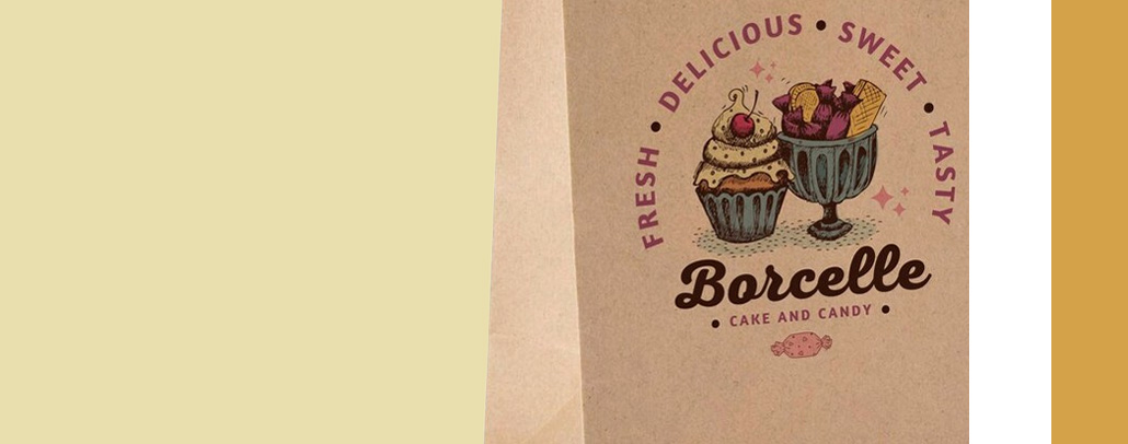 Recycled Custom Paper Bags Wholesale from $0.79