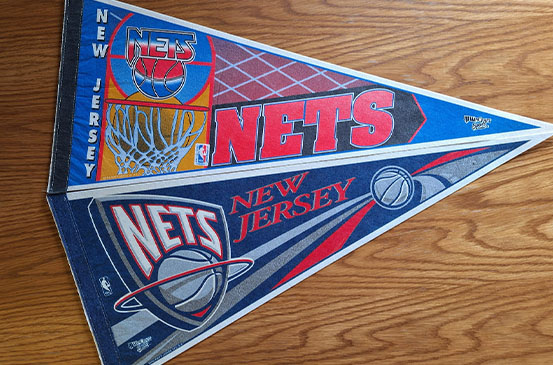 Multi-Size Custom Pennants Bulk from $0.99