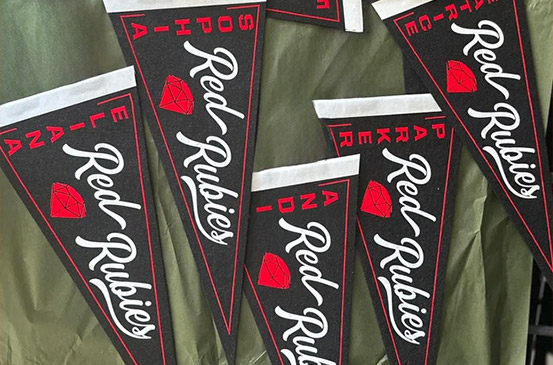 Order Custom Pennants Flags from $0.99 | 4inlanyards®