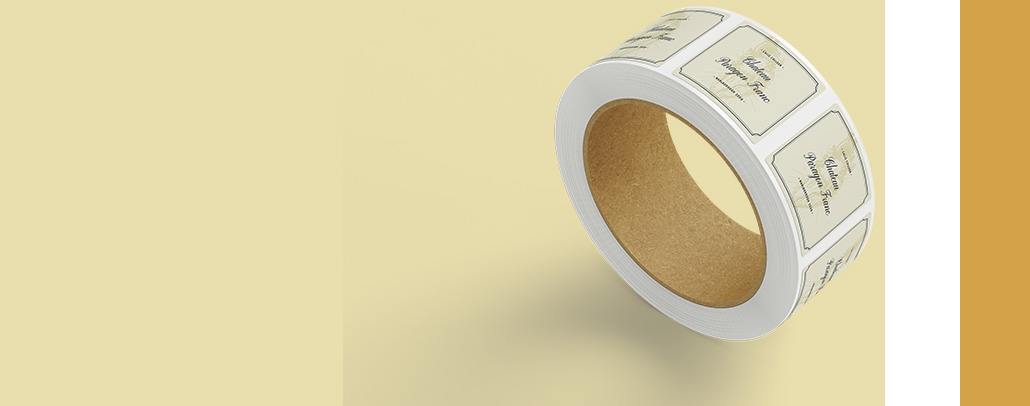 Custom Sticker Rolls & Roll Labels | 4inLanyards®