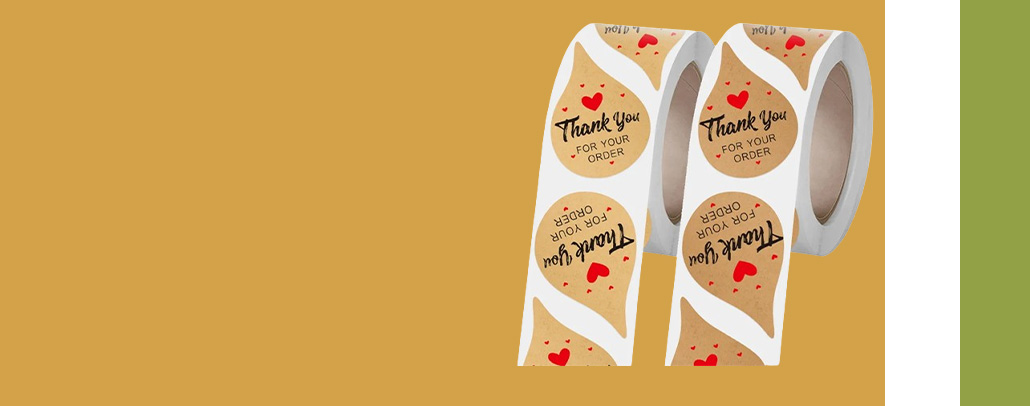 Custom Sticker Rolls & Roll Labels | 4inLanyards®