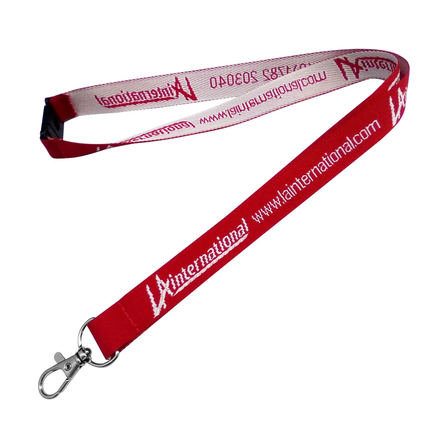 Custom Woven Lanyards Bulk Order from $0.55