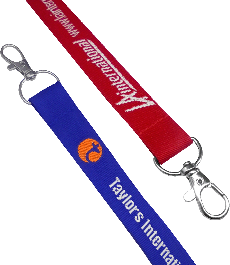 Custom Woven Lanyards Bulk Order from $0.55