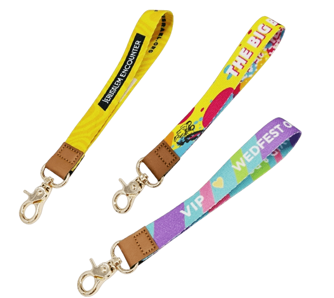 Stylish & Cheap Custom Wrist Lanyards Bulk from $1.85